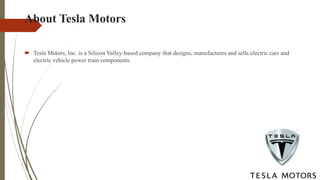 Market Research On Tesla | PPT