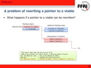 Mr201308 understanding bypassing aslr by a pointer at a fixed address ...