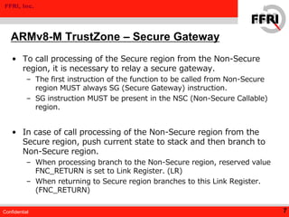 ARMv8-M TrustZone: A New Security Feature for Embedded Systems (FFRI Monthly Research 2016.02) | PDF