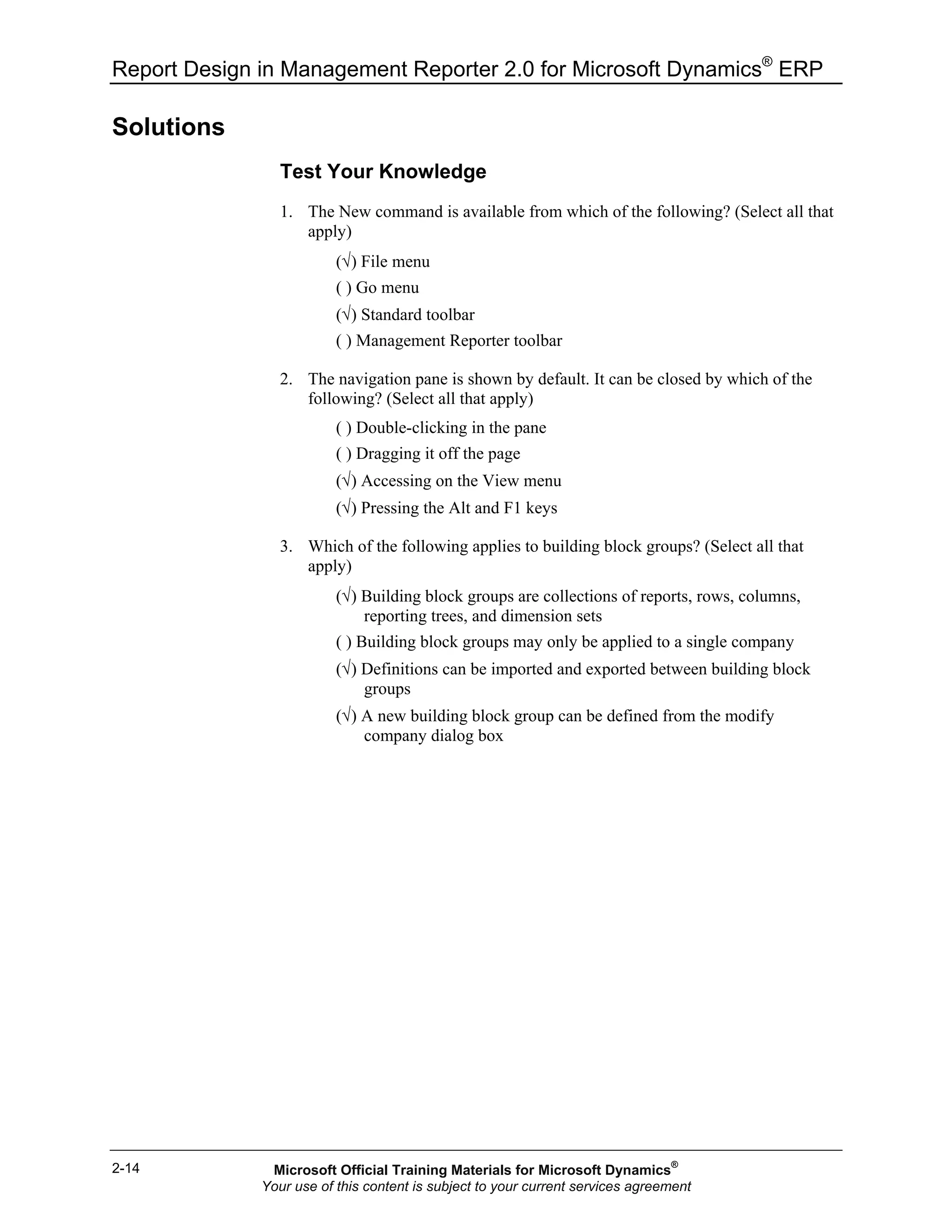 Mr20 enus 02-Report Design in Management Reporter 2.0 for Microsoft ...