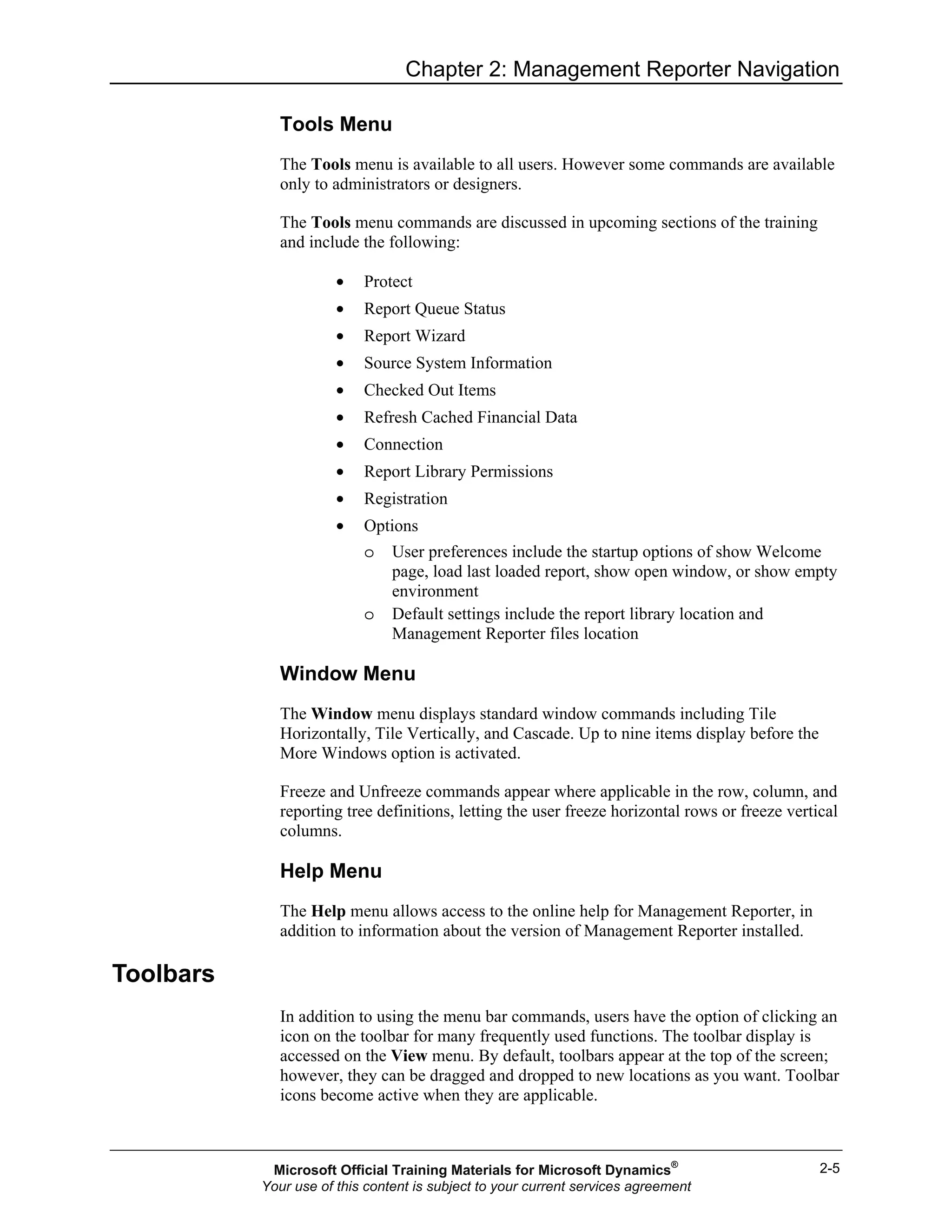 Mr20 enus 02-Report Design in Management Reporter 2.0 for Microsoft ...