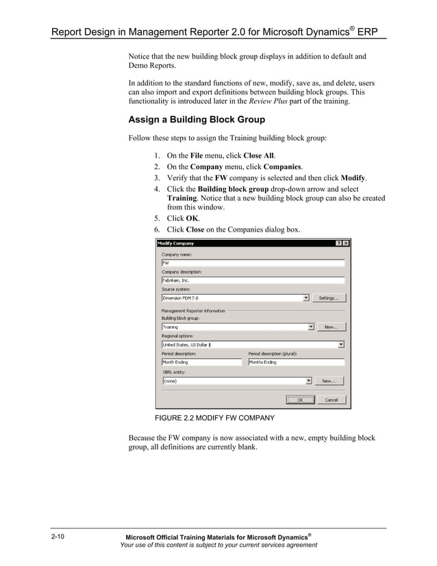 Mr20 enus 02-Report Design in Management Reporter 2.0 for Microsoft ...