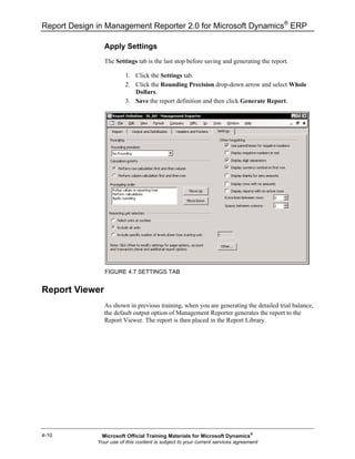 Mr20 enus 04-Report Design in Management Reporter 2.0 for Microsoft ...