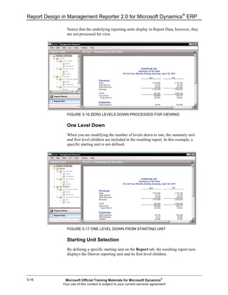 Mr20 enus 05-Report Design in Management Reporter 2.0 for Microsoft ...