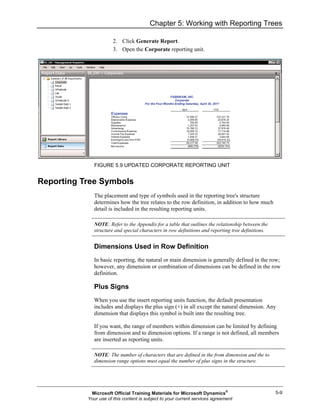 Mr20 enus 05-Report Design in Management Reporter 2.0 for Microsoft ...