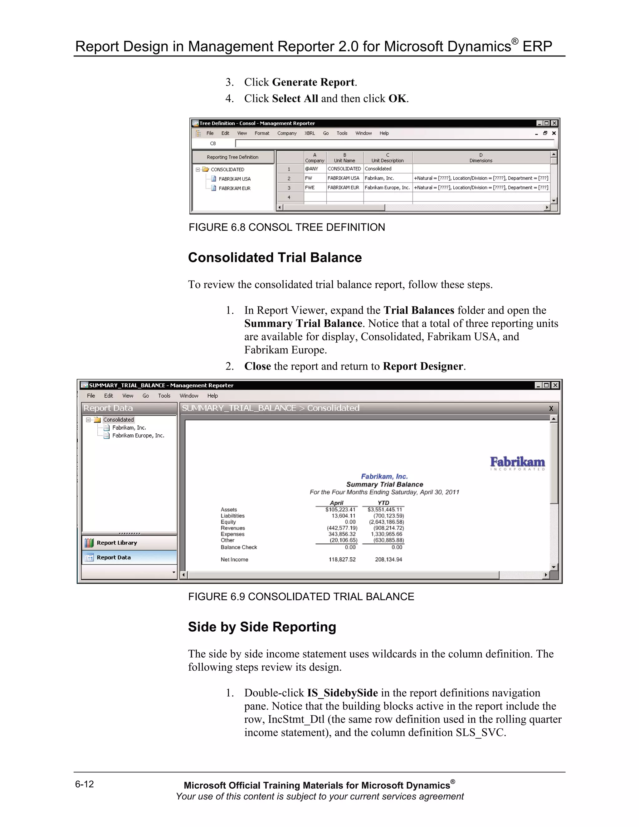 Mr20 enus 06-Report Design in Management Reporter 2.0 for Microsoft ...