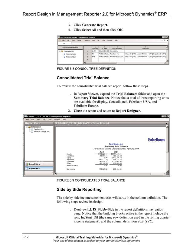 Mr20 enus 06-Report Design in Management Reporter 2.0 for Microsoft ...