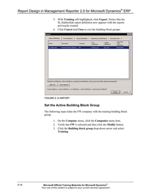Mr20 enus 06-Report Design in Management Reporter 2.0 for Microsoft ...