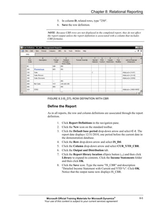 Mr20 enus 08-Report Design in Management Reporter 2.0 for Microsoft ...