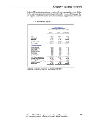 Mr20 enus 09-Report Design in Management Reporter 2.0 for Microsoft ...