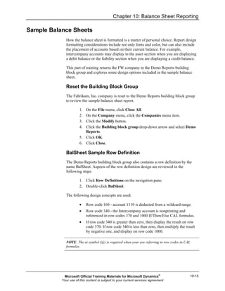 Mr20 enus 10-Report Design in Management Reporter 2.0 for Microsoft ...