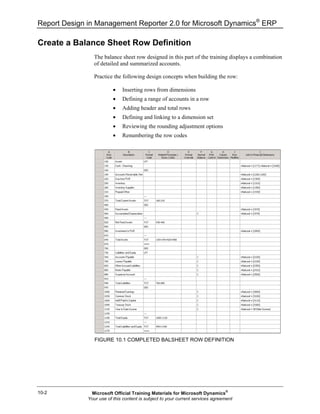 Mr20 enus 10-Report Design in Management Reporter 2.0 for Microsoft ...