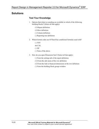 Mr20 enus 10-Report Design in Management Reporter 2.0 for Microsoft ...