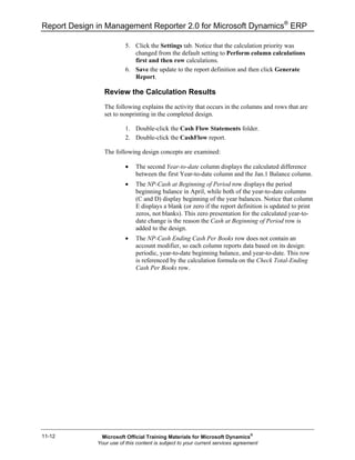 Mr20 enus 11-Report Design in Management Reporter 2.0 for Microsoft ...