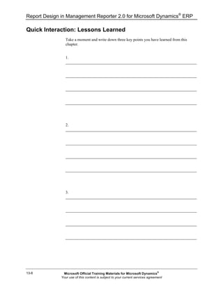 Mr20 enus 13-Report Design in Management Reporter 2.0 for Microsoft ...