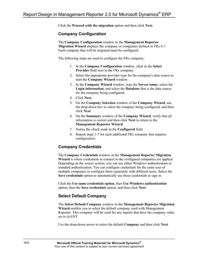Mr20 enus 16-Report Design in Management Reporter 2.0 for Microsoft ...