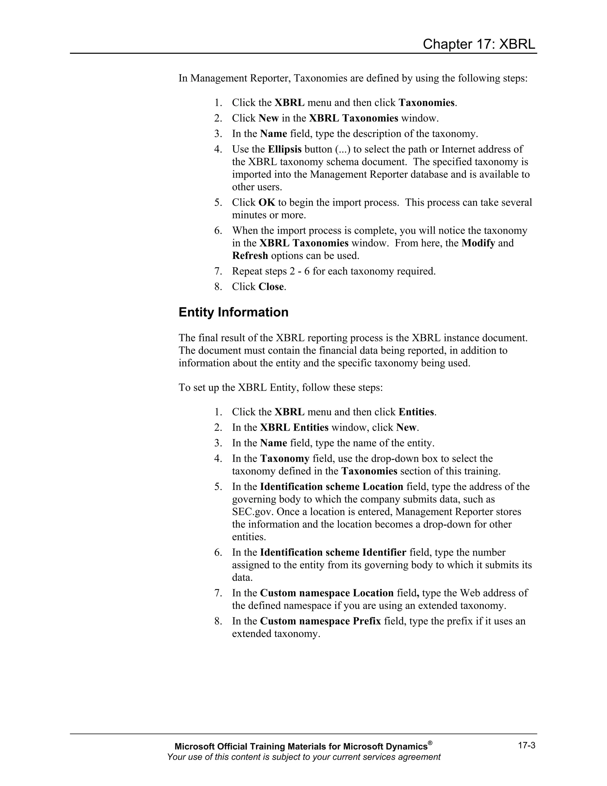 Mr20 enus 17-Report Design in Management Reporter 2.0 for Microsoft Dynamics® ERP | PDF