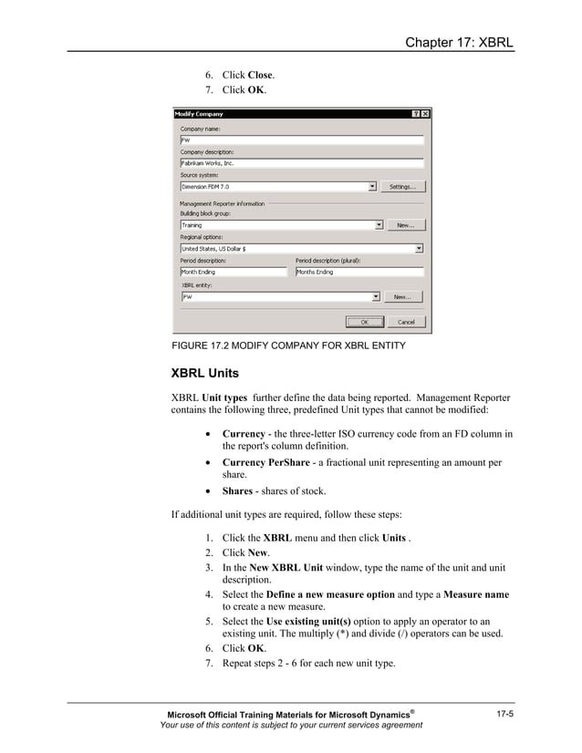 Mr20 enus 17-Report Design in Management Reporter 2.0 for Microsoft Dynamics® ERP | PDF