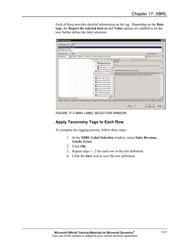 Mr20 enus 17-Report Design in Management Reporter 2.0 for Microsoft Dynamics® ERP | PDF