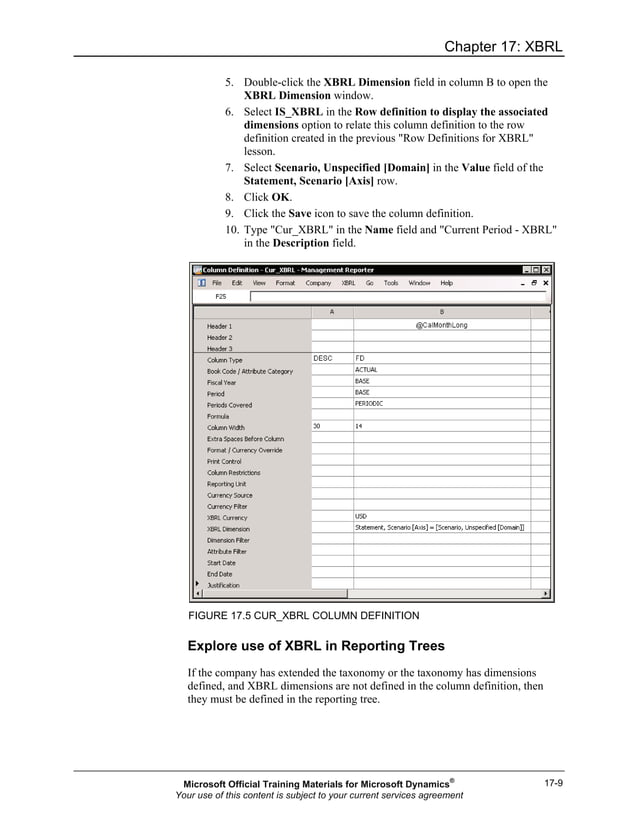 Mr20 enus 17-Report Design in Management Reporter 2.0 for Microsoft ...