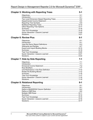 Mr20 enus toc-Report Design in Management Reporter 2.0 for Microsoft ...