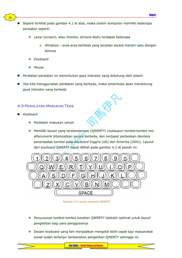 Irfan subakti 2006-07-08 interaksi manusia dan komputer | PDF