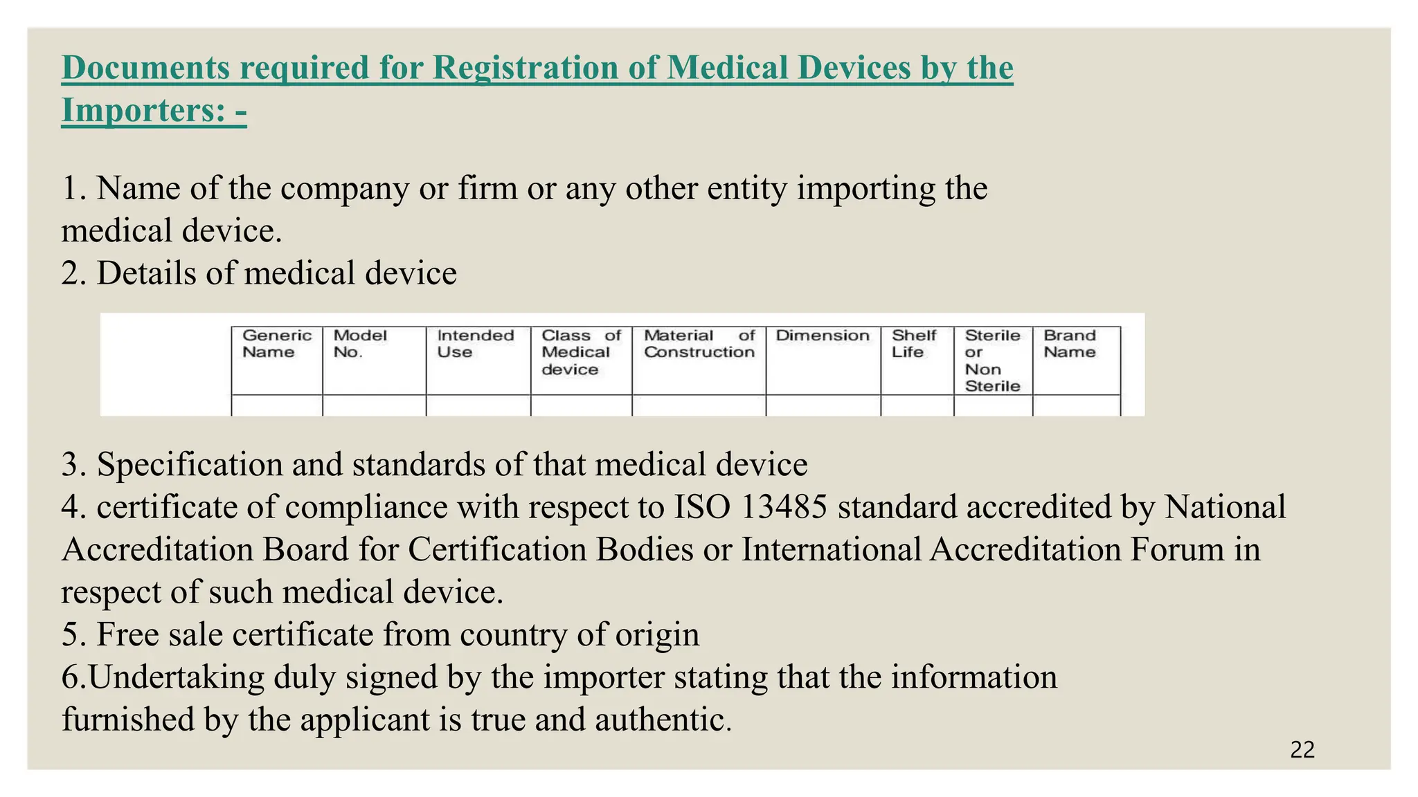 rules, regulation and guideline for medical devices | PPTX