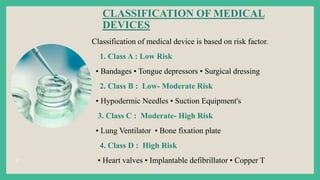 rules, regulation and guideline for medical devices | PPTX