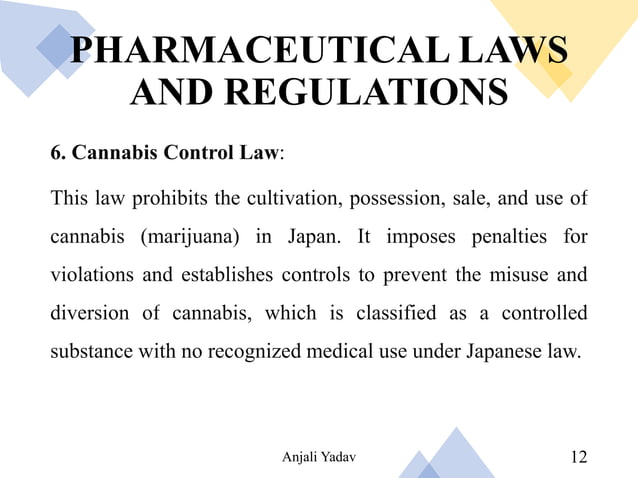 JAPAN: ORGANISATION OF PMDA, PHARMACEUTICAL LAWS & REGULATIONS, TYPES ...