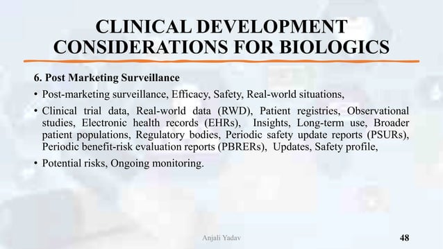 Preclinical and Clinical Development Consideration in Herbals & Biologics in USA | PPTX
