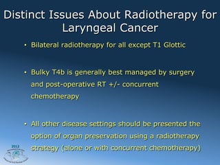 Radiation therapy for laryngeal function preservation by Brian O'Sullivan | PDF | Ear, Nose and ...
