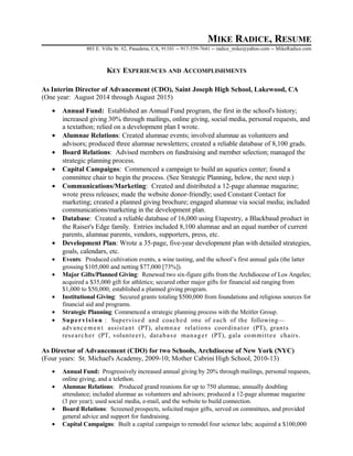 M radice resume development 12.3.15