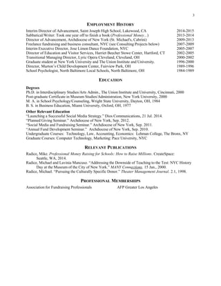 M radice resume development 12.3.15