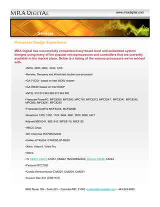 Mra Digital Capabilities 12 08 | PDF