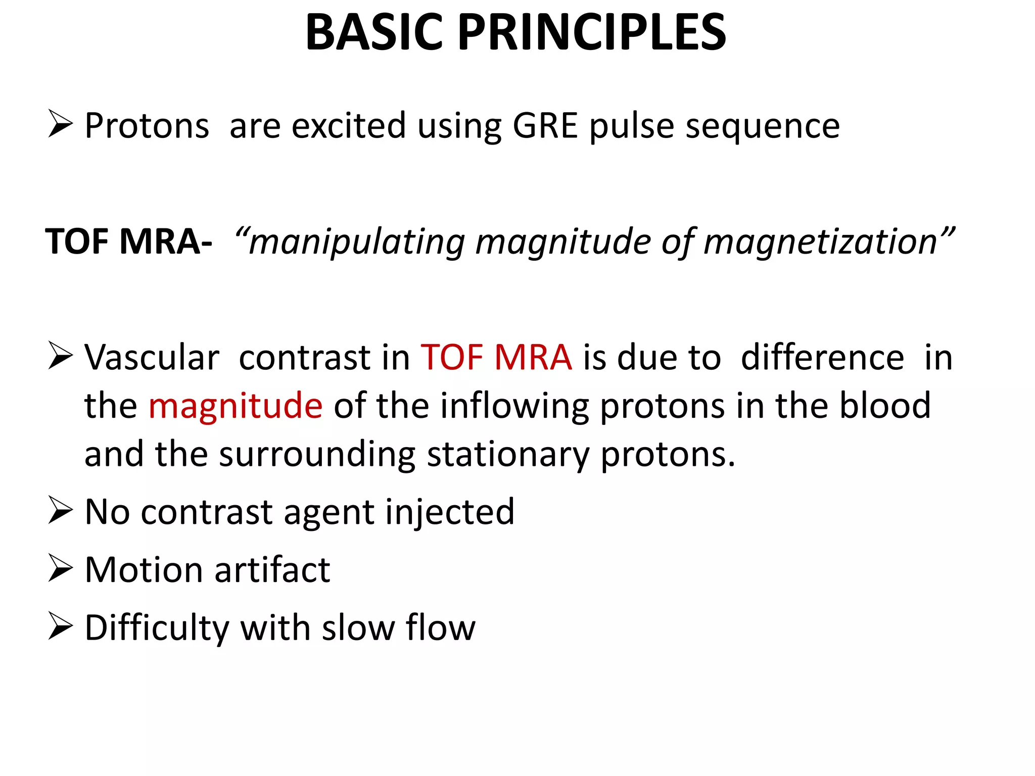 magnetic resonance angiography | PPTX
