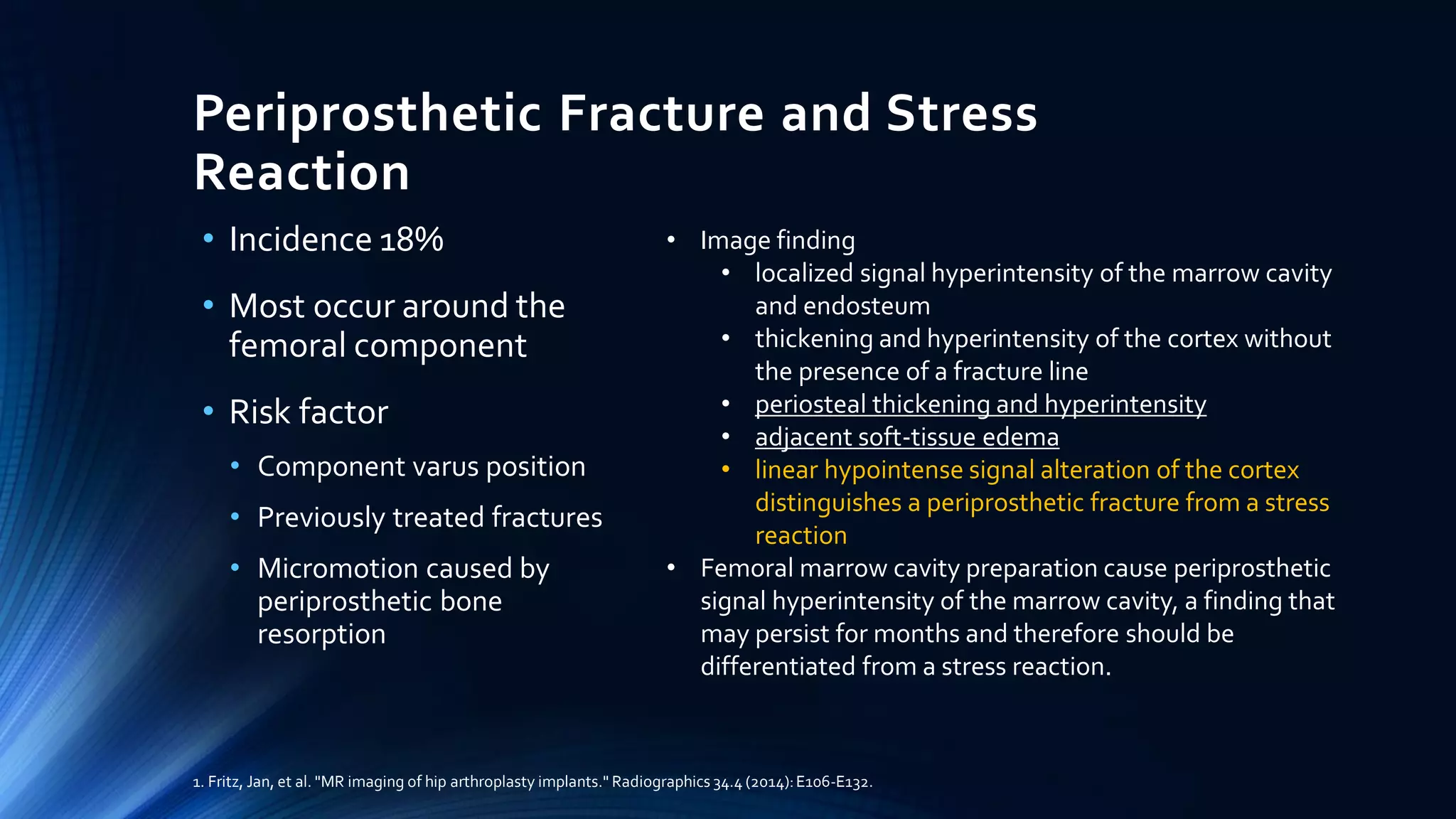 MRI post hip arthroplasty | PDF