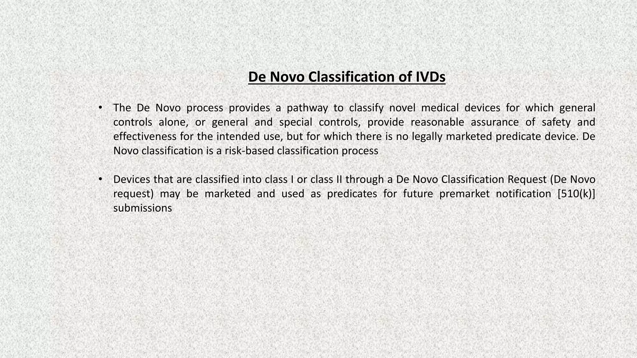 In vitro diagnostics | PPTX