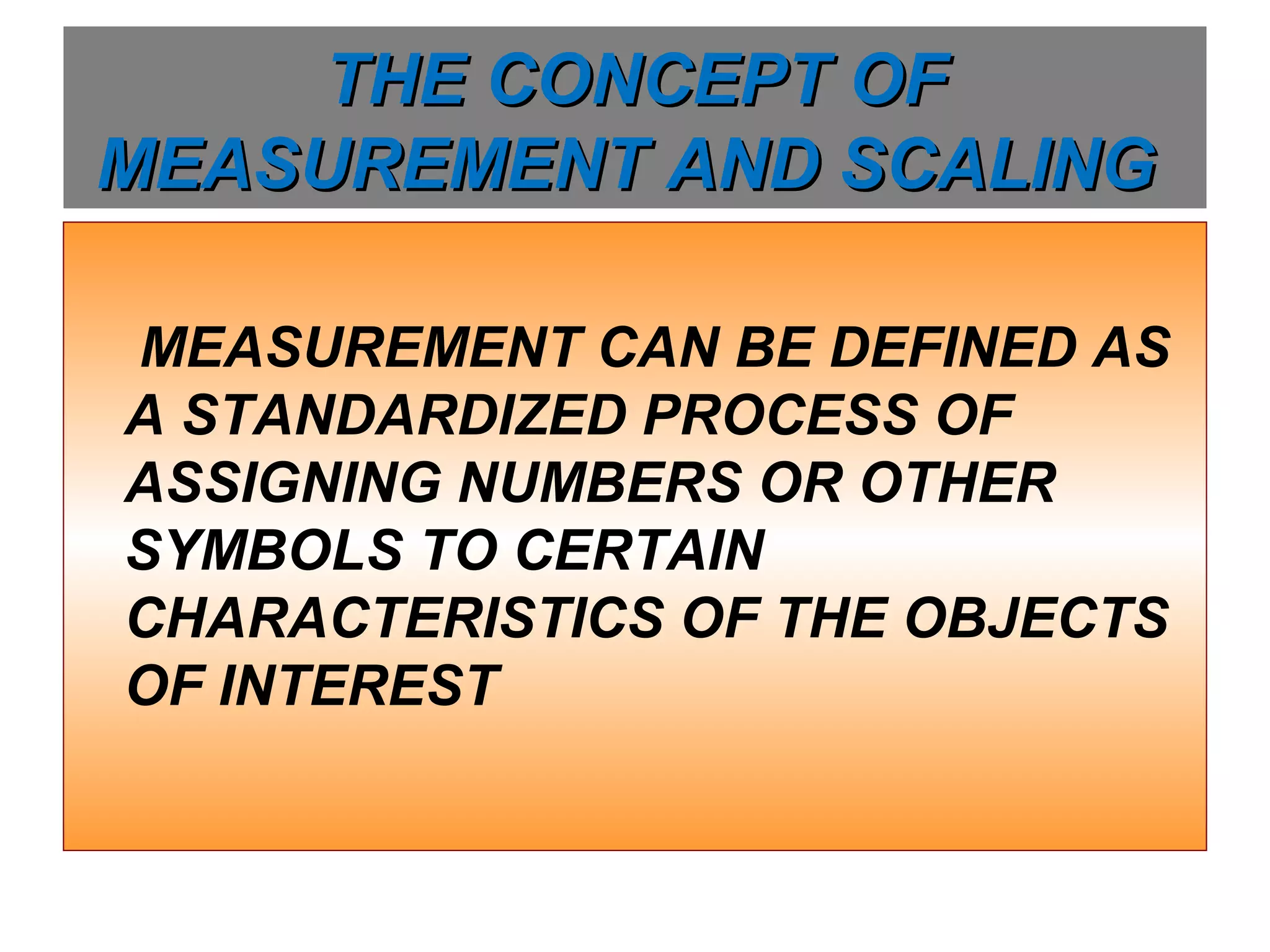 Attitude measurement and scaling techniques | PPT