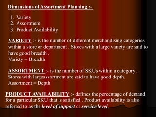 MRB_8+Assortment+plan.ppt for retail business | PPT | Advertising ...