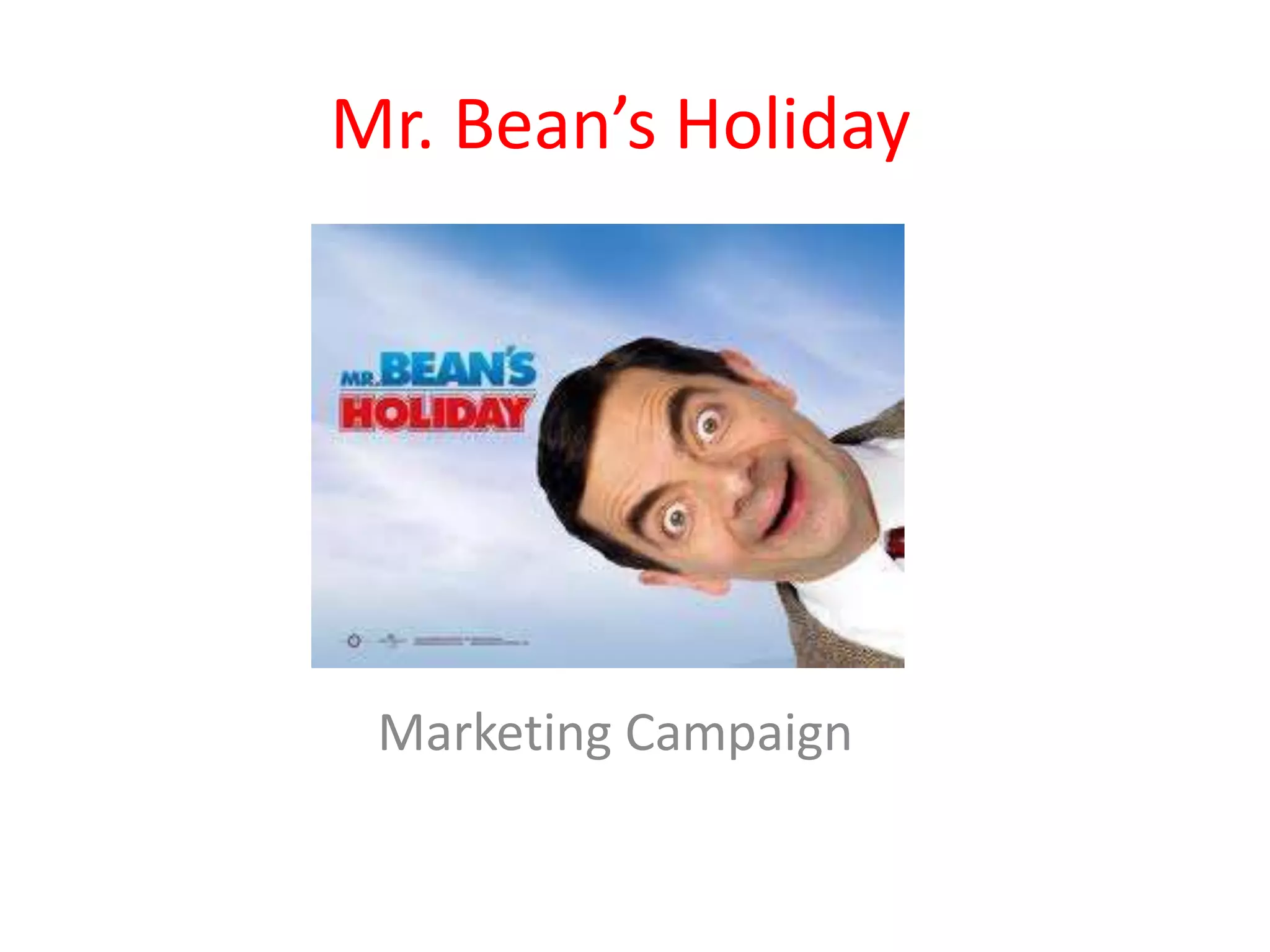 Mr bean marketing | PPTX