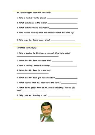 Mr bean's christmas | PDF