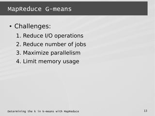 Determining the k in k-means with MapReduce | PDF