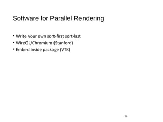 Parallel Rendering | PPT