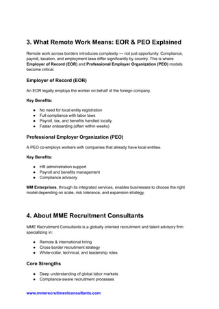 Remote Work Opportunities & Recruitment Guide — Russia (2025 Edition) | PDF