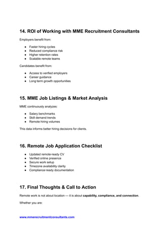 Remote Work Opportunities & Recruitment Guide — Russia (2025 Edition) | PDF