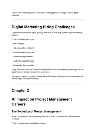 Digital Marketing Leadership Hiring and AI Impact Report 2026 | PDF