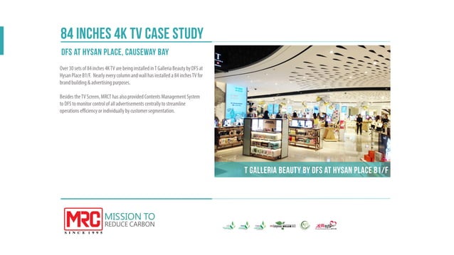 MRC Digital Signage Presentation | PDF