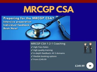 MRCGP CSA - CSA ABC | PPT