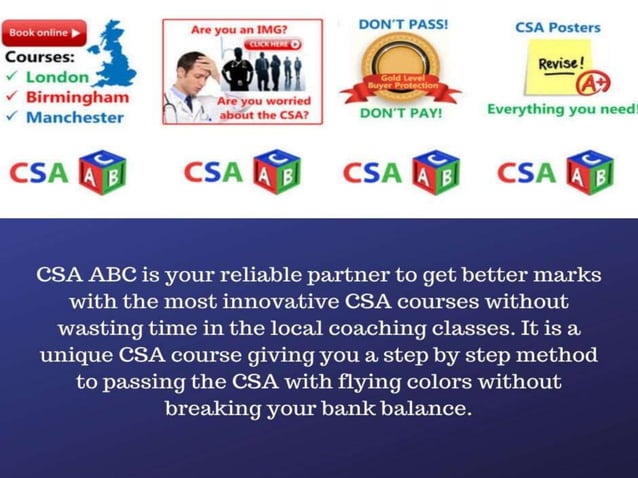 MRCGP CSA - CSA ABC | PPT
