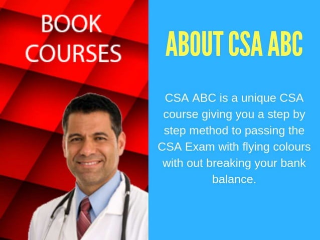 Mrcgp csa exam - CSA ABC | PPTX